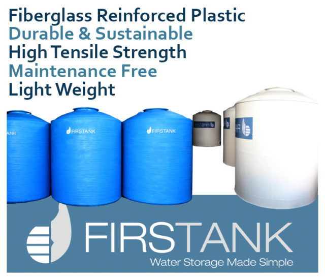 Firstank® - Customized - Fiberglass Reinforced - Plastic - Water Tanks